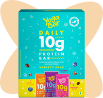Variety Pack 10g Protein Bar Box (Pack of 6) – Yoga Bars