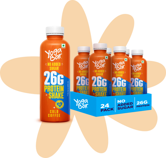 Yogabar 26g Protein Shake - Cold Coffee – Yoga Bars